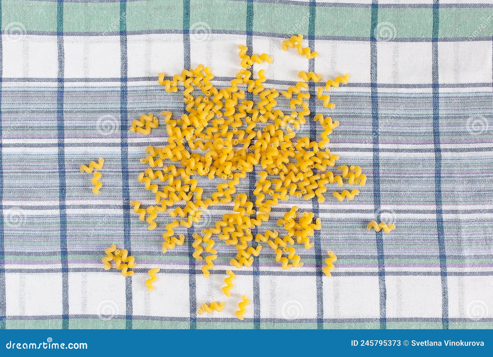 Pasta of Different Shapes Combined with Each Other - Pasta Spiral ...