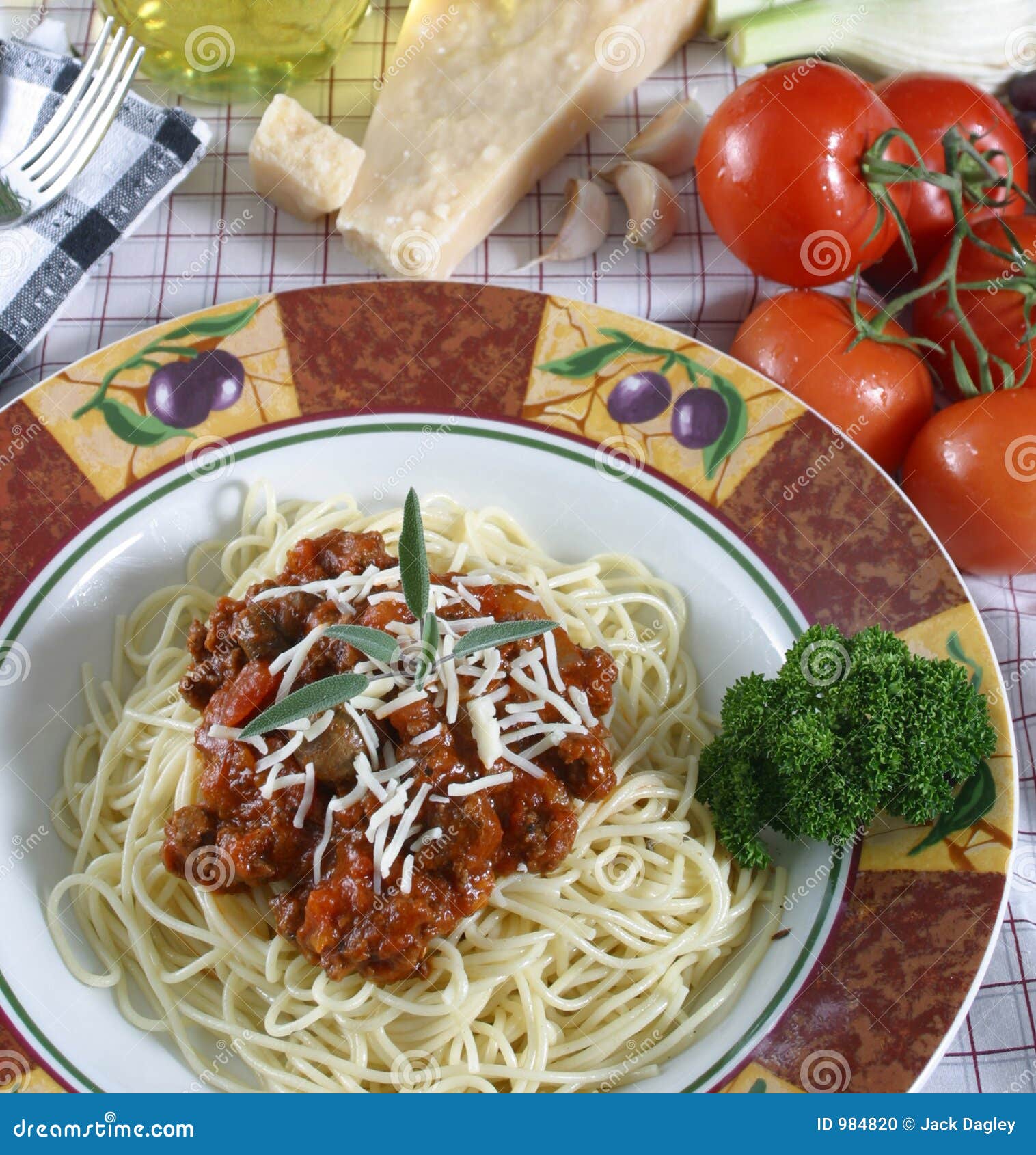Pasta dish stock photo. Image of cheeze, parsley, beef - 984820