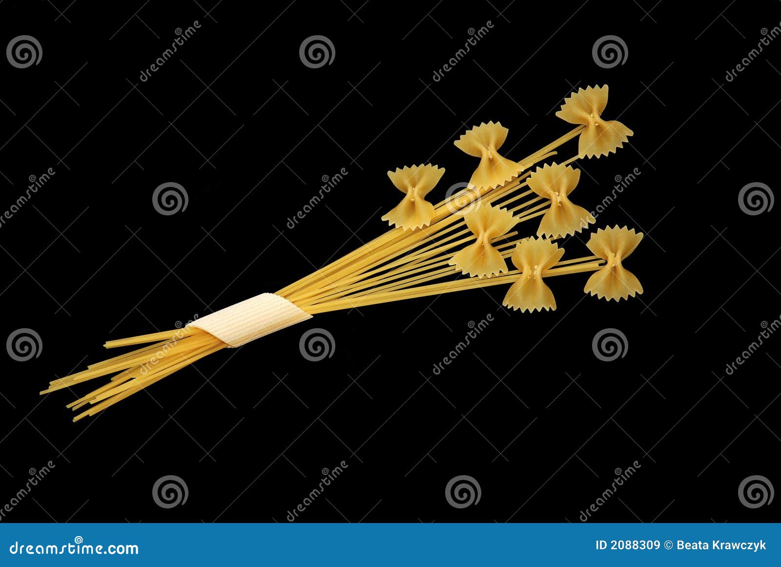 Pasta flowers stock image. Image of tasty, hungry, ingredients - 2088309