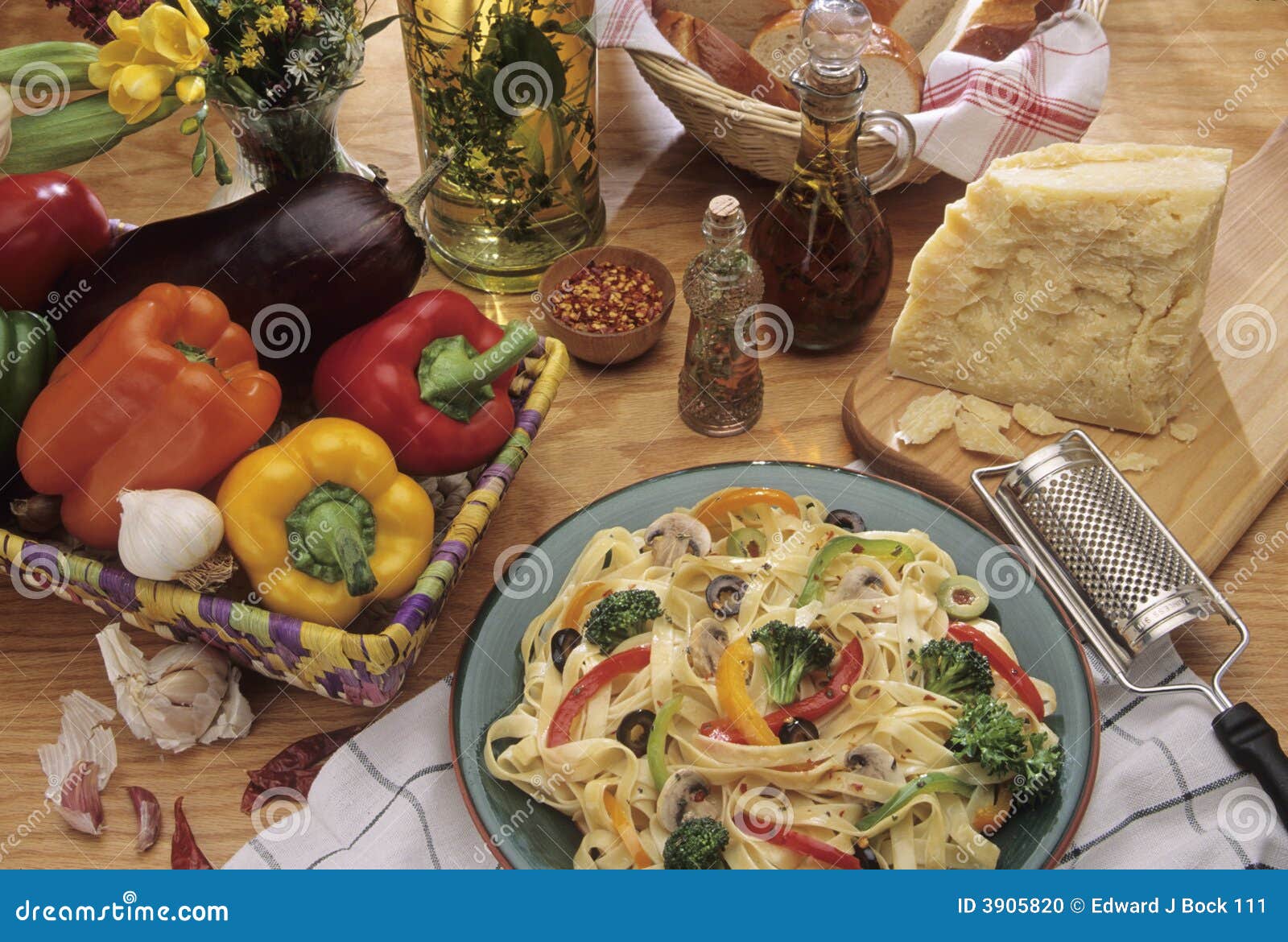 Pasta food plate stock photo. Image of eggplant, healthy - 3905820