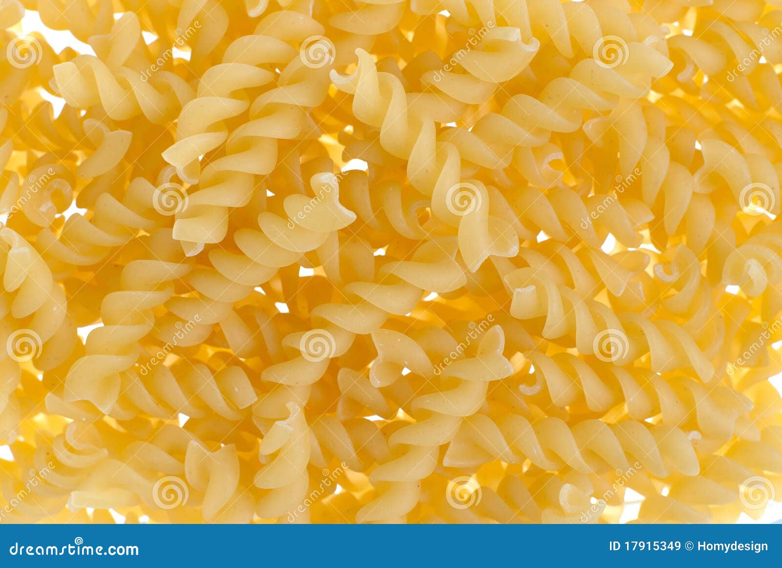 Pasta fusili stock image. Image of noodle, cook, lines - 17915349