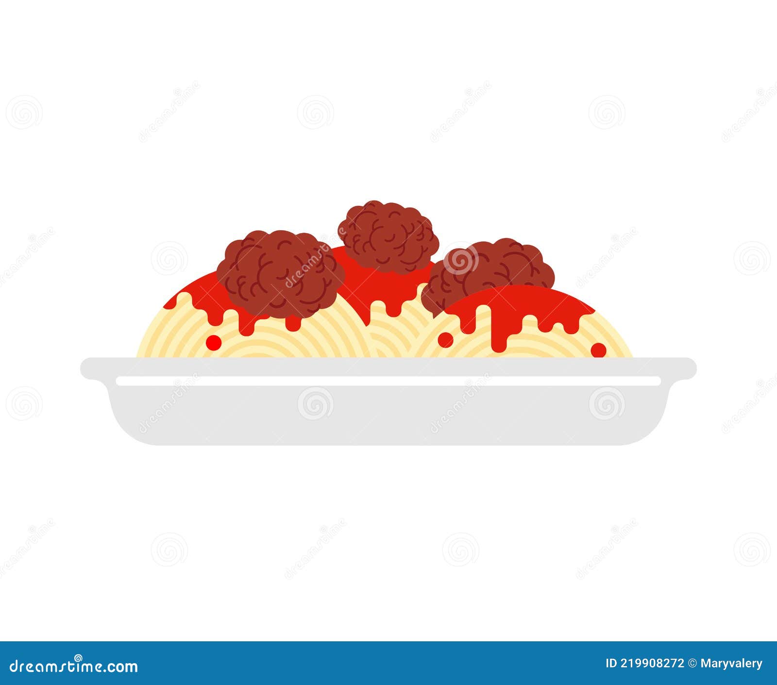 Pasta With Meatballs Pixel Art 8 Bit. Food Pixelated Vector ...