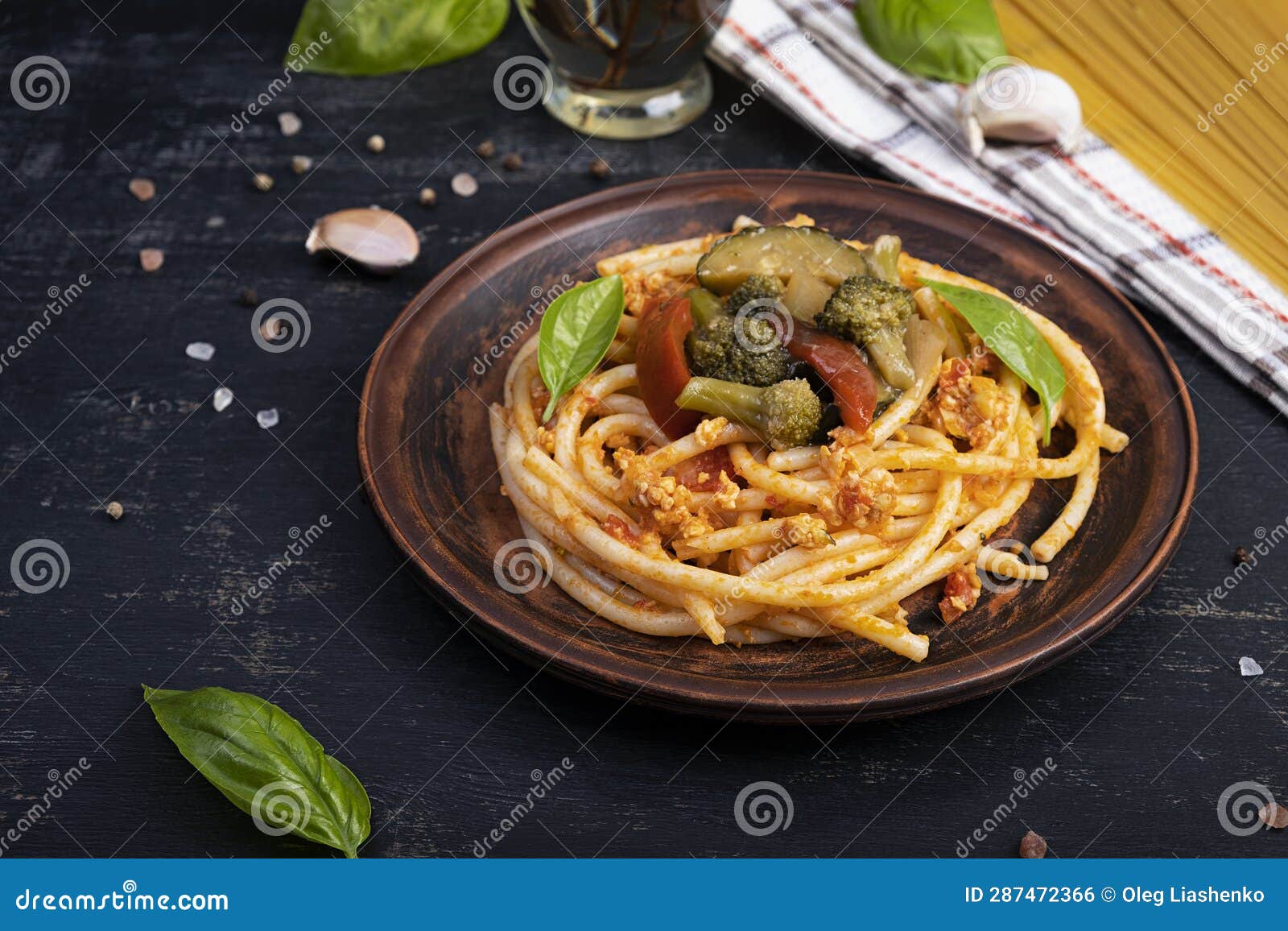 Pasta with Minced Chicken and Stir-fry Vegetables. Chicken Spaghetti ... Pasta with Minced Chicken and Stir-fry Vegetables. Chicken Spaghetti ...