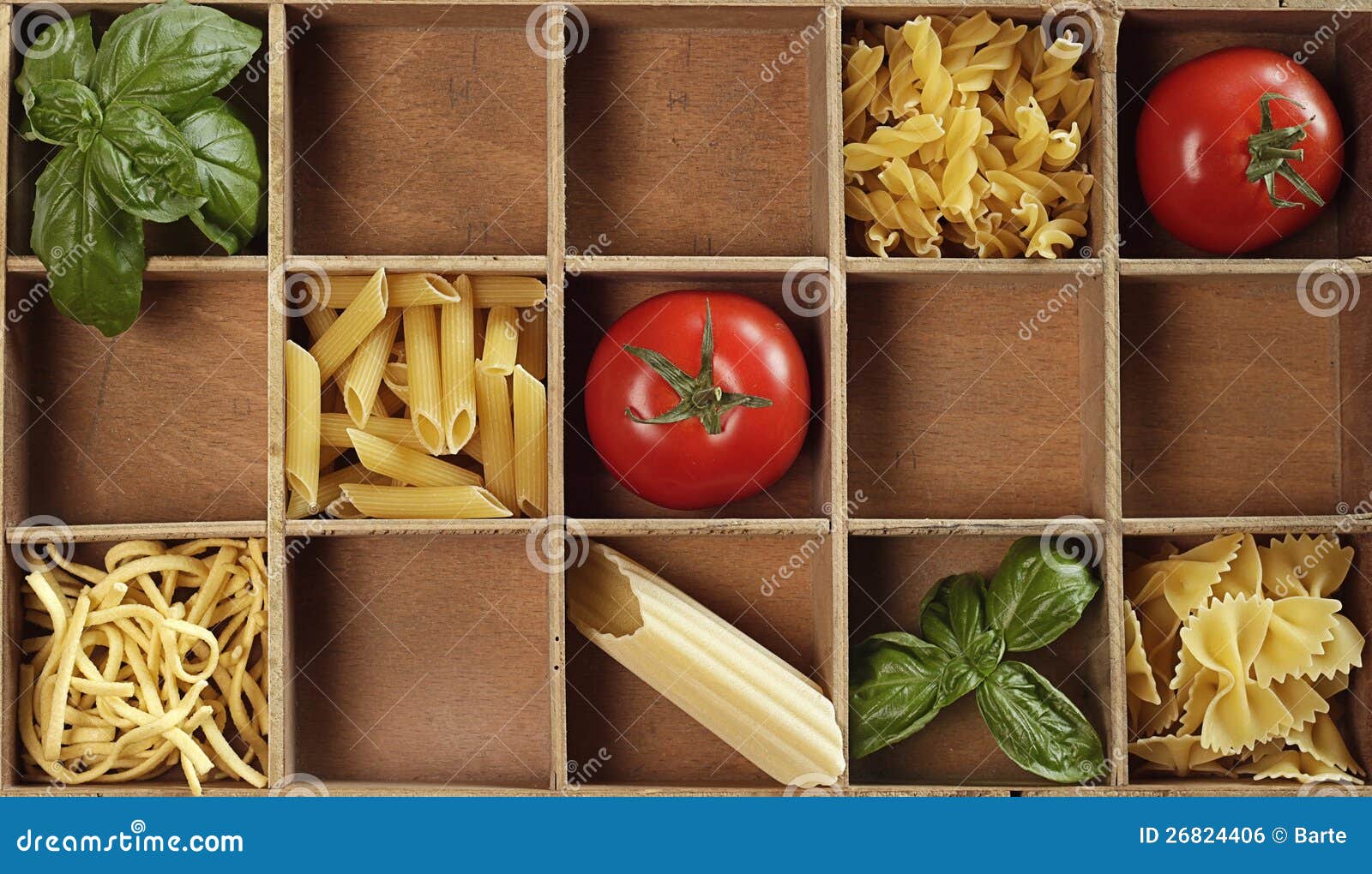Pasta mix stock photo. Image of objects, closeup, delicious - 26824406