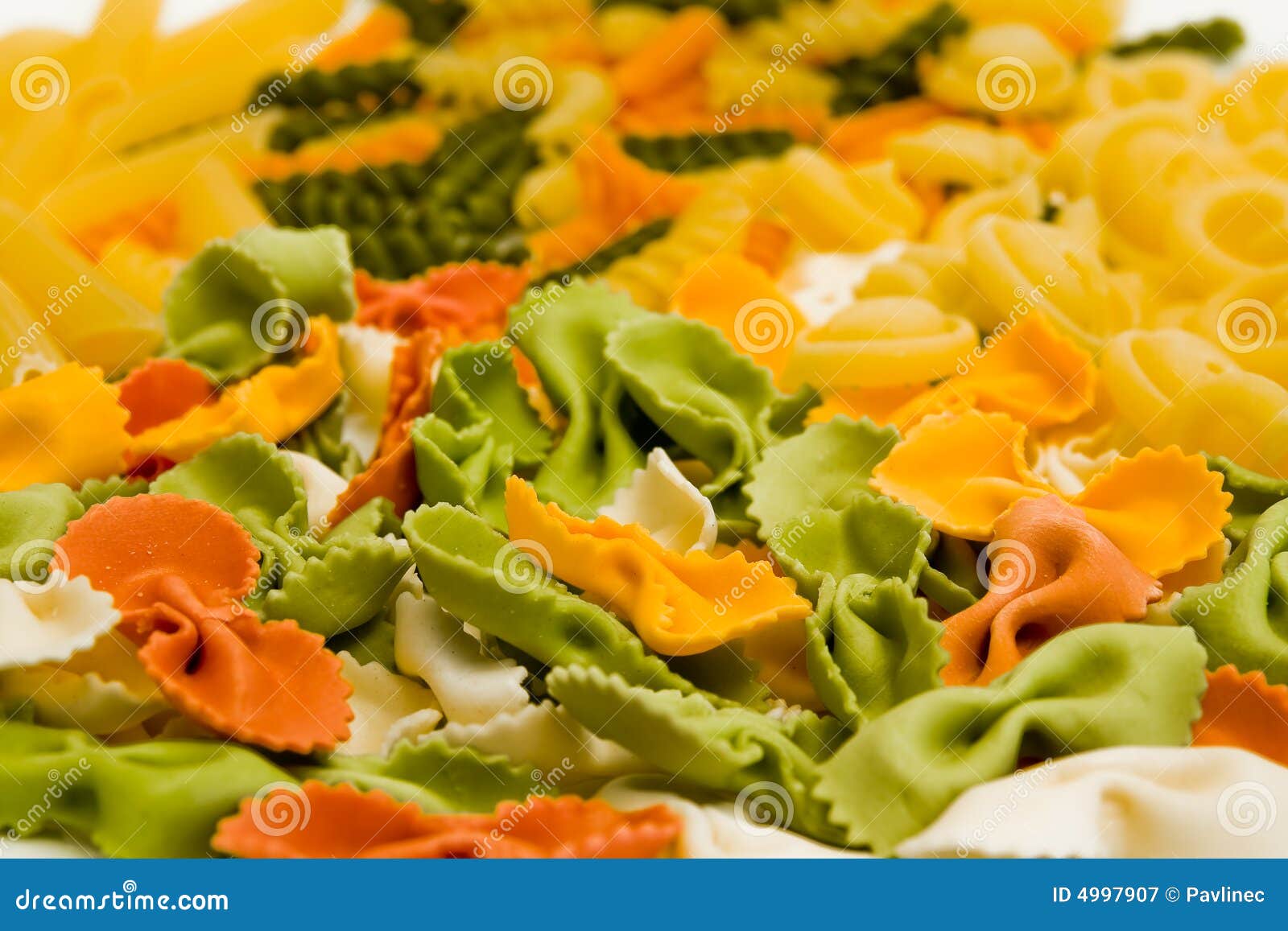 Pasta mix stock image. Image of isolated, assortment, tasty - 4997907