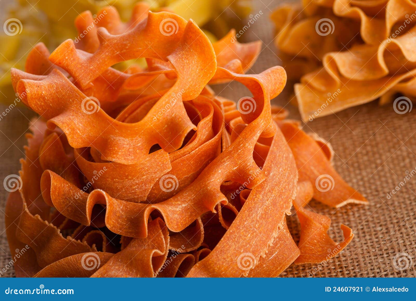 Pasta nests stock image. Image of pasta, diet, food, close - 24607921