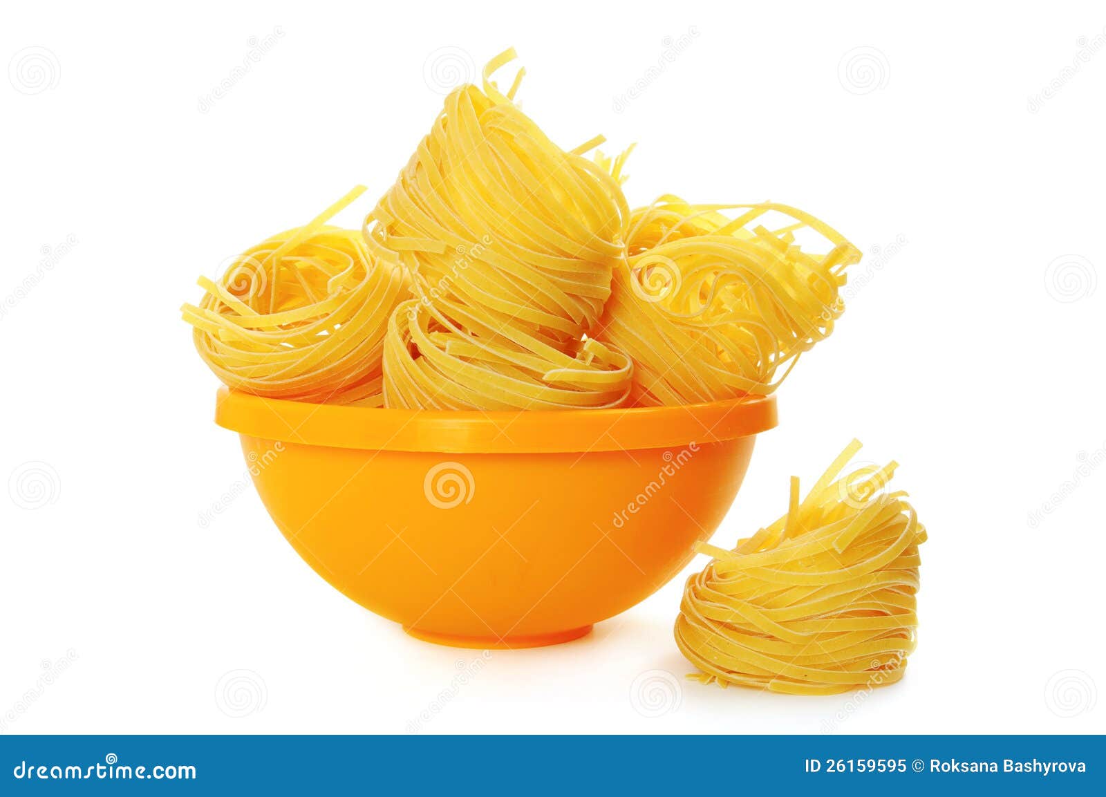 Pasta nests stock image. Image of cuisine, nest, closeup - 26159595