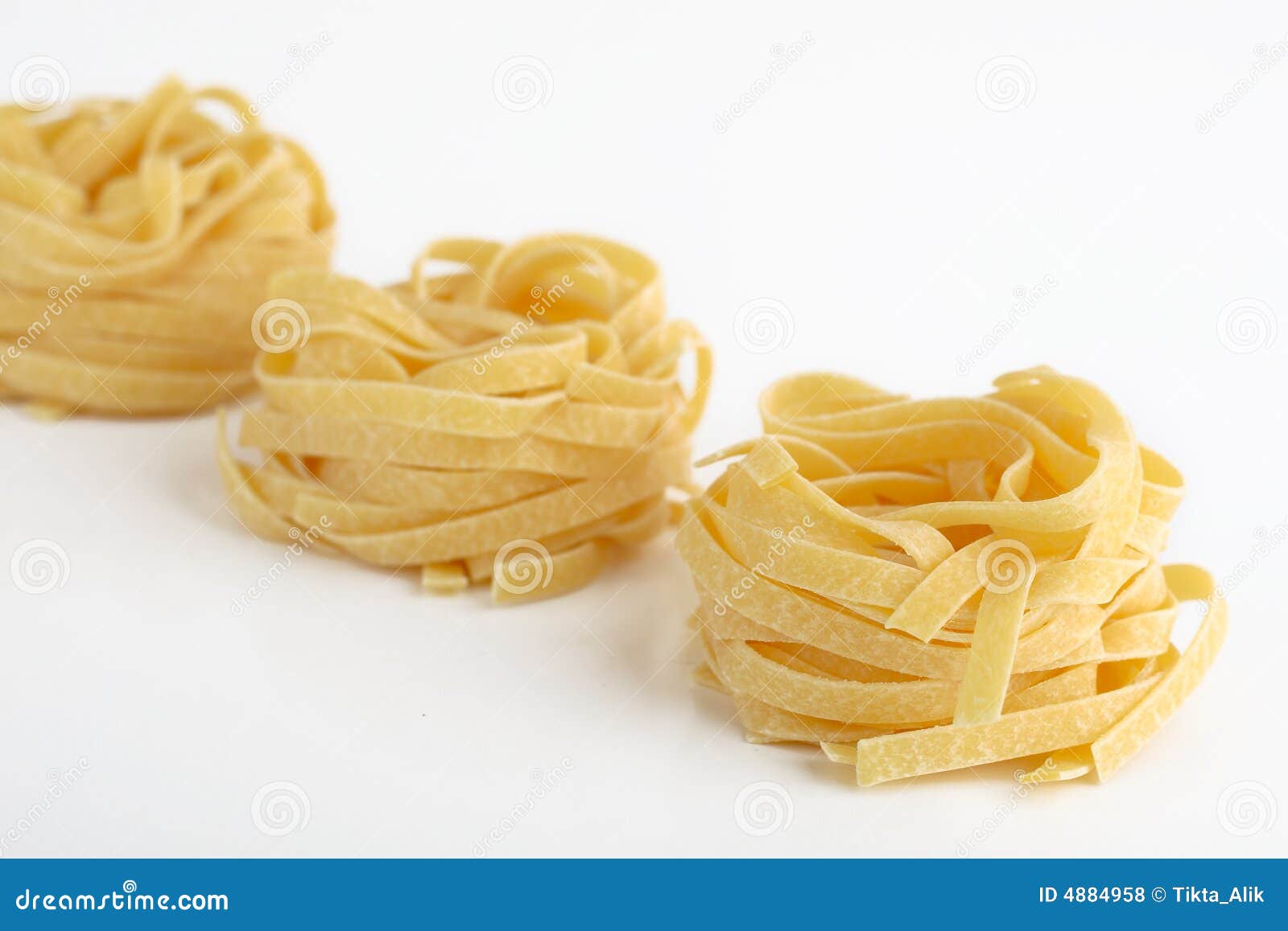 Pasta nests stock photo. Image of lunch, wheat, cuisine - 4884958