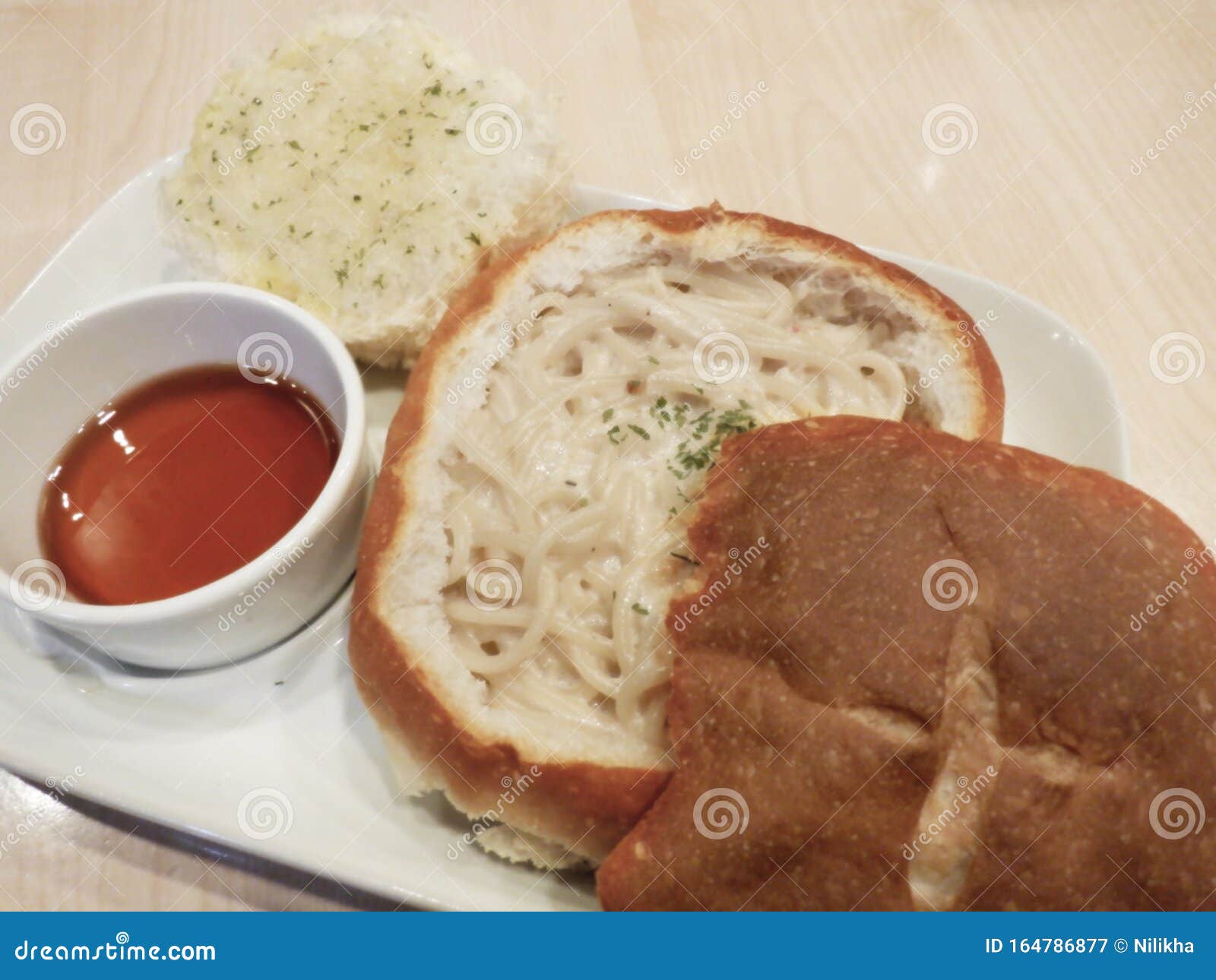 Pasta Pane stock image. Image of garlic, dine, italian - 164786877