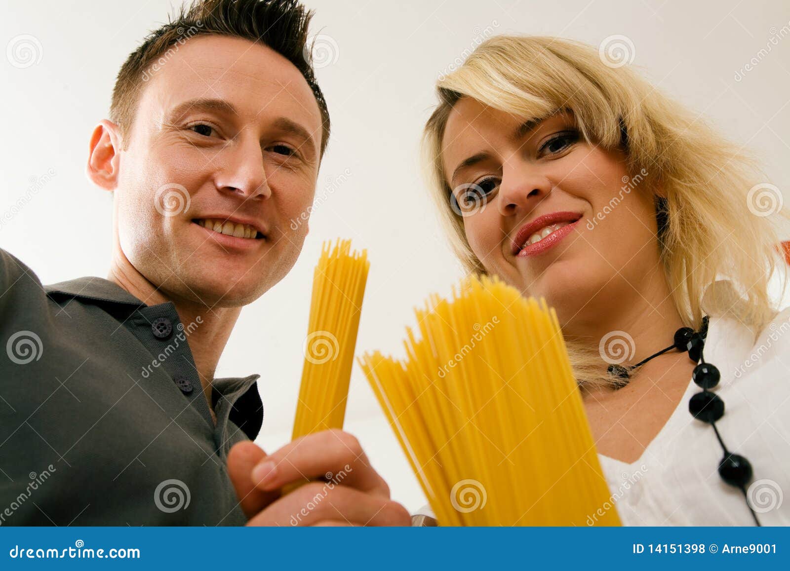 Pasta People Series stock photo. Image of adult, people - 14151398