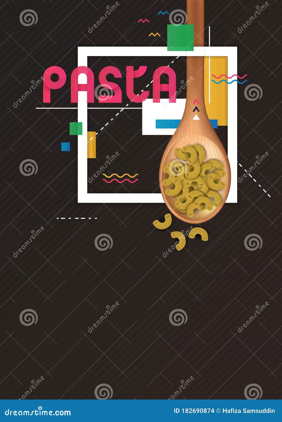 Pasta poster design stock vector. Illustration of advertisements ...