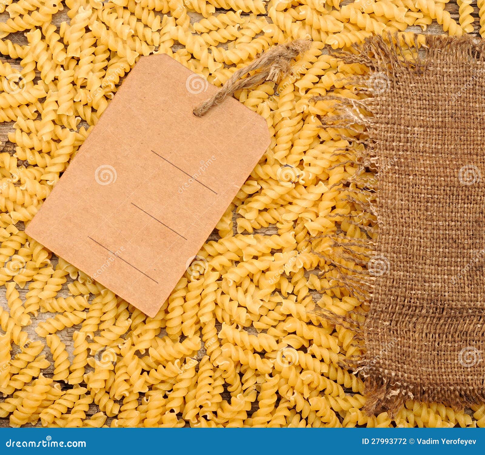 Pasta and price tag stock photo. Image of paper, closeup - 27993772