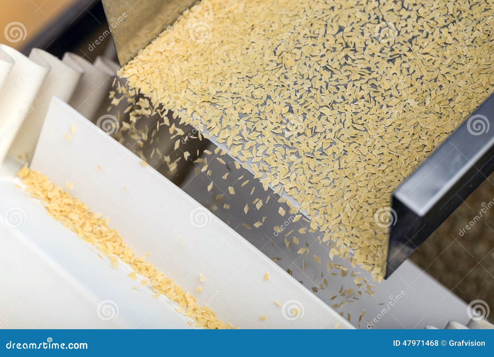 Pasta production line stock photo. Image of belt, mail - 47971468
