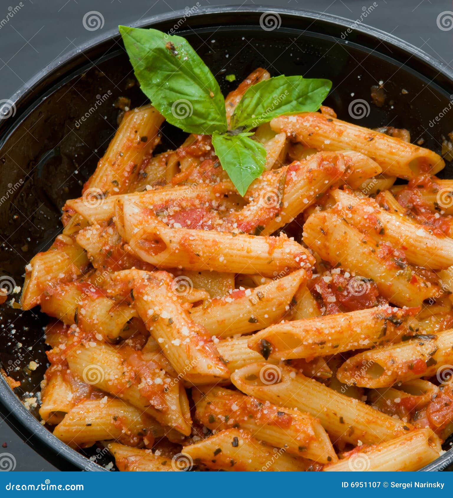 Pasta with red hot sauce stock image. Image of food, dinner - 6951107