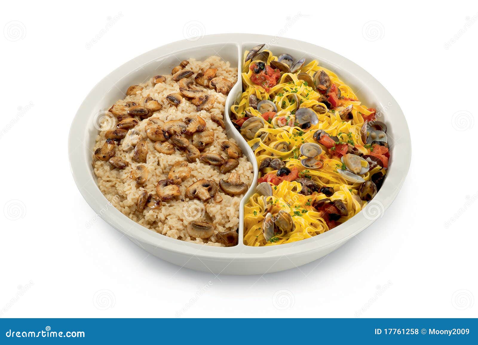 Pasta and rice stock photo. Image of meal, meat, crust - 17761258