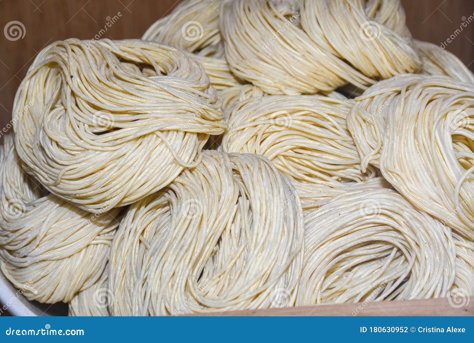 Pasta Rolls Spirals, Uncooked Pile Stock Photo - Image of closeup ...