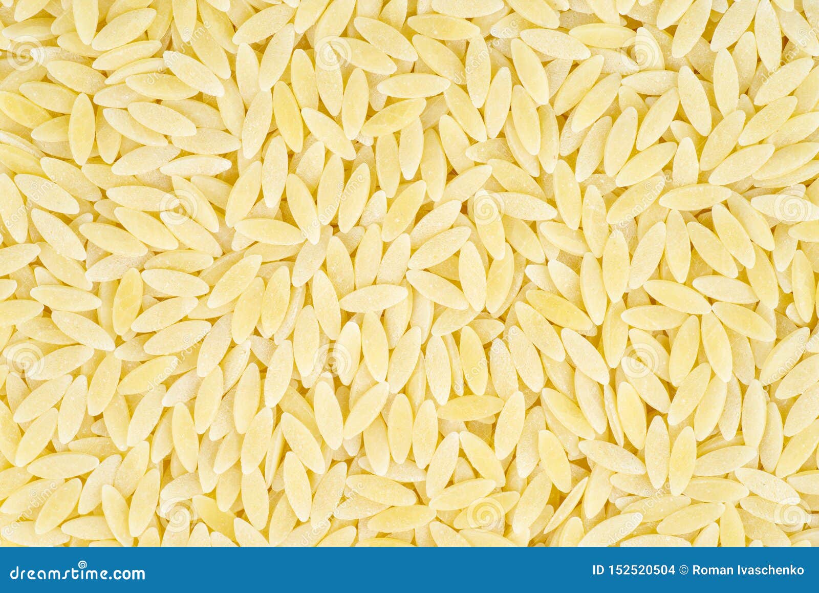 Pasta Shaped Like Rice on White Background Stock Photo - Image of ...