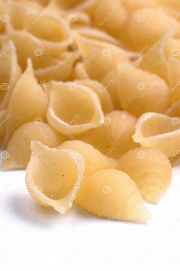 Pasta-small shell stock image. Image of nourishing, lunch - 9898847