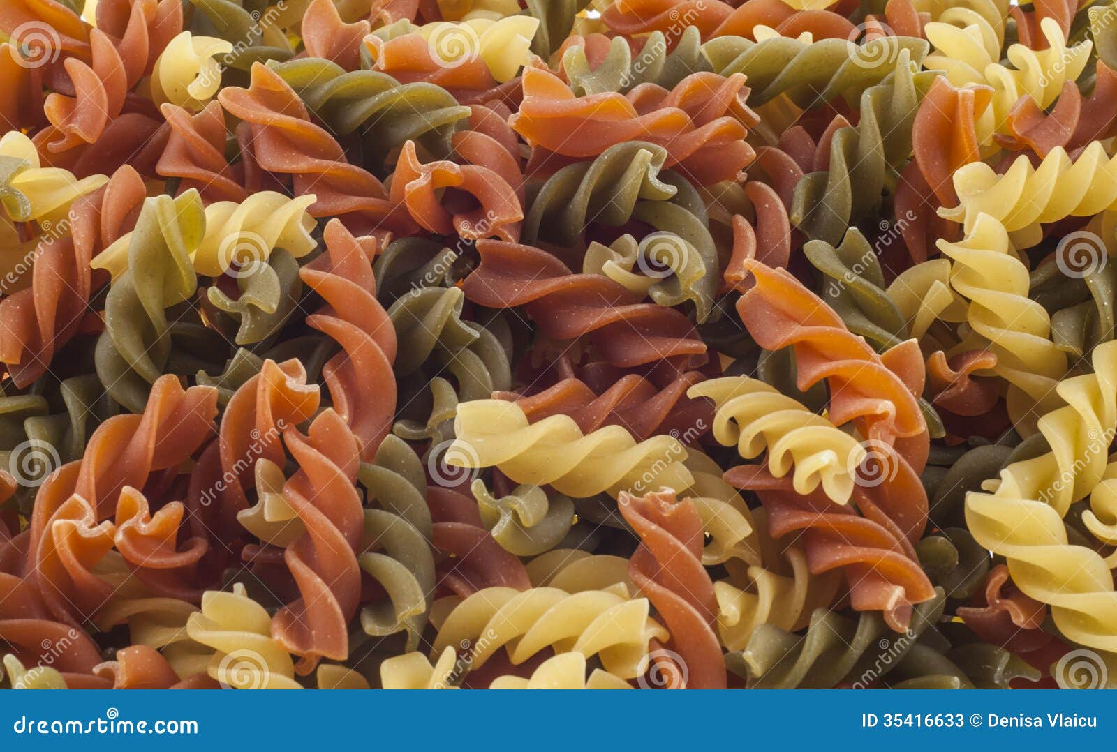 Pasta spirals stock image. Image of pasta, food, cooking - 35416633