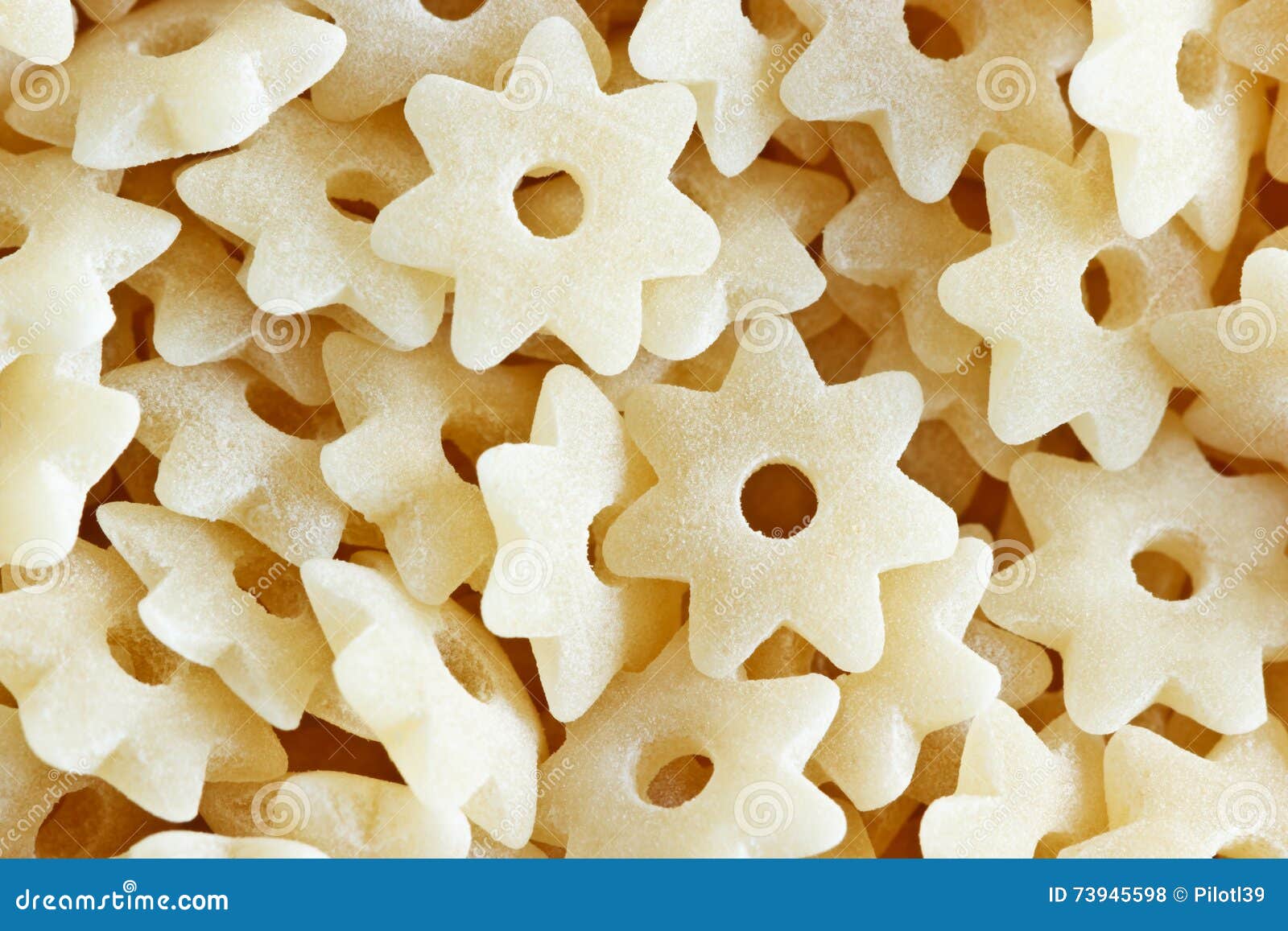 Pasta stars stock photo. Image of pasta, group, close - 73945598