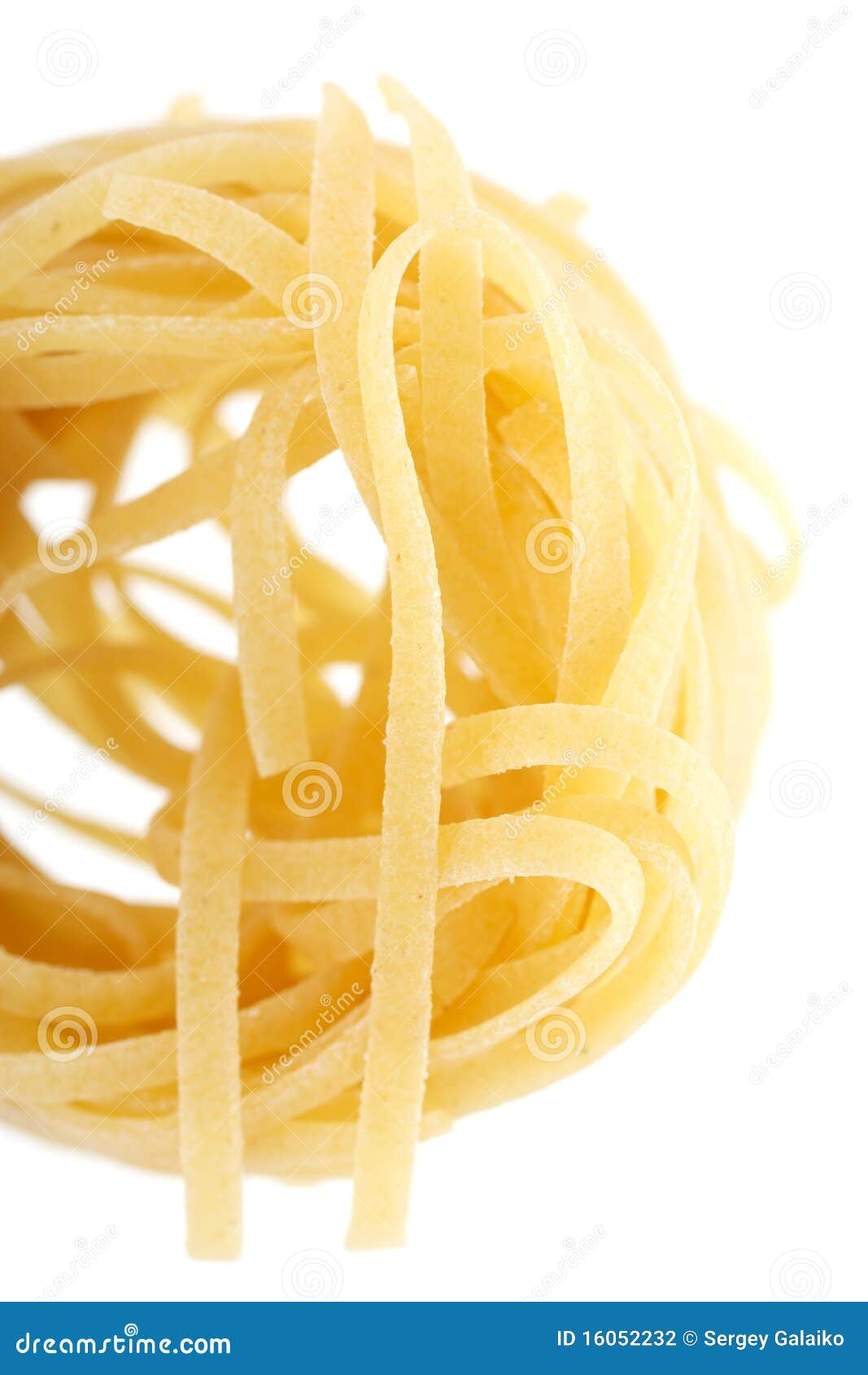 Pasta - tagliatele. stock photo. Image of cuisine, culinary - 16052232