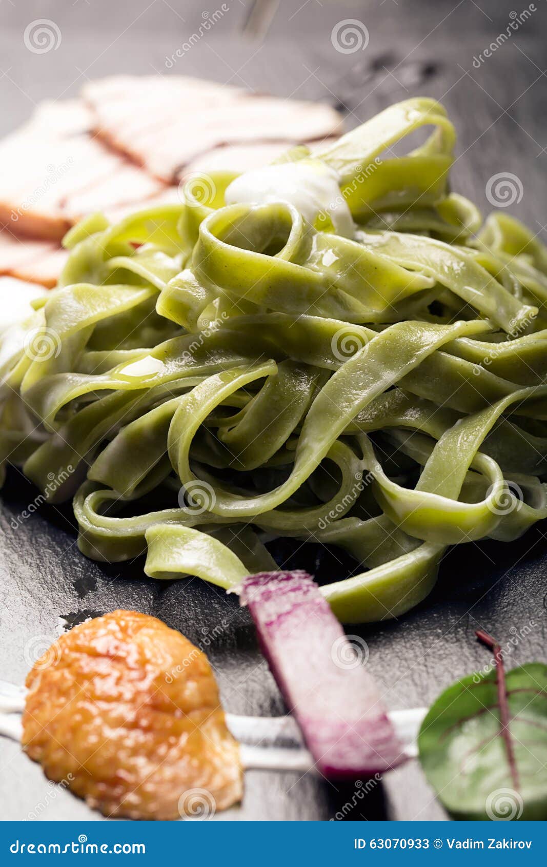 Pasta tagliatelle stock image. Image of gourmet, dish - 63070933
