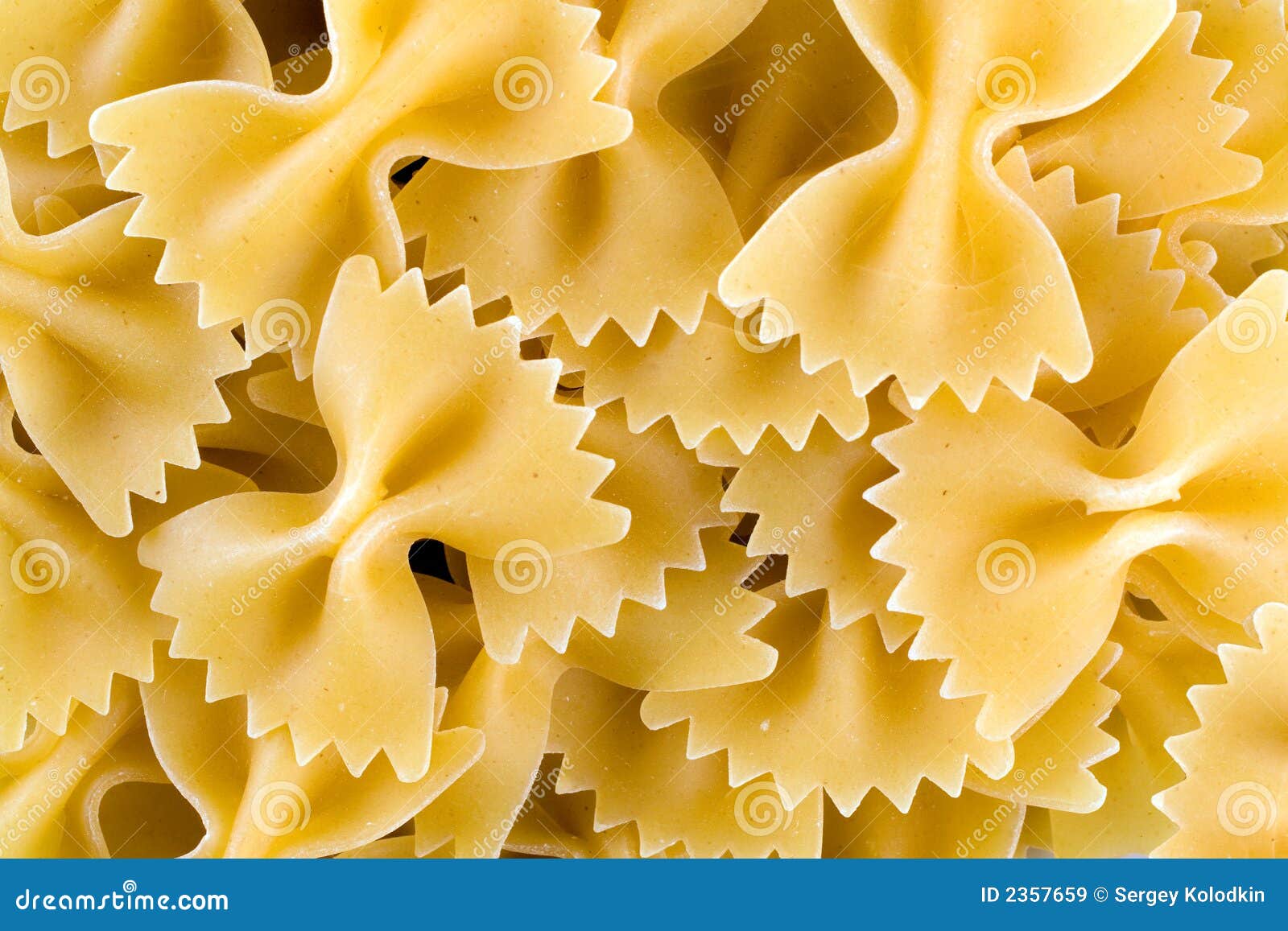 Pasta ties stock image. Image of yellow, spaghetti, closeup - 2357659