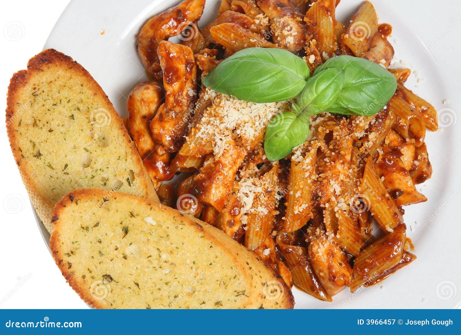 Pasta Time stock image. Image of herb, rigatoni, closeup - 3966457