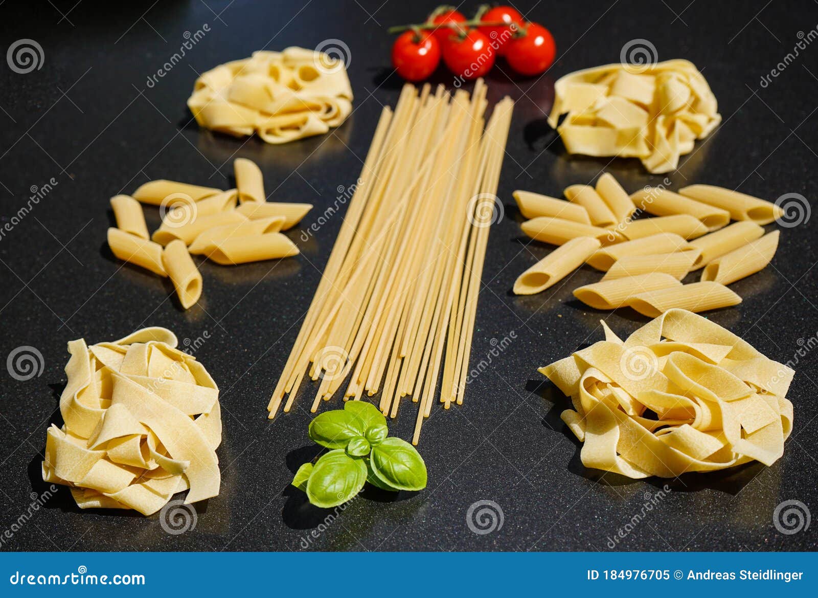 Pasta of Toscana stock image. Image of meal, assortment - 184976705