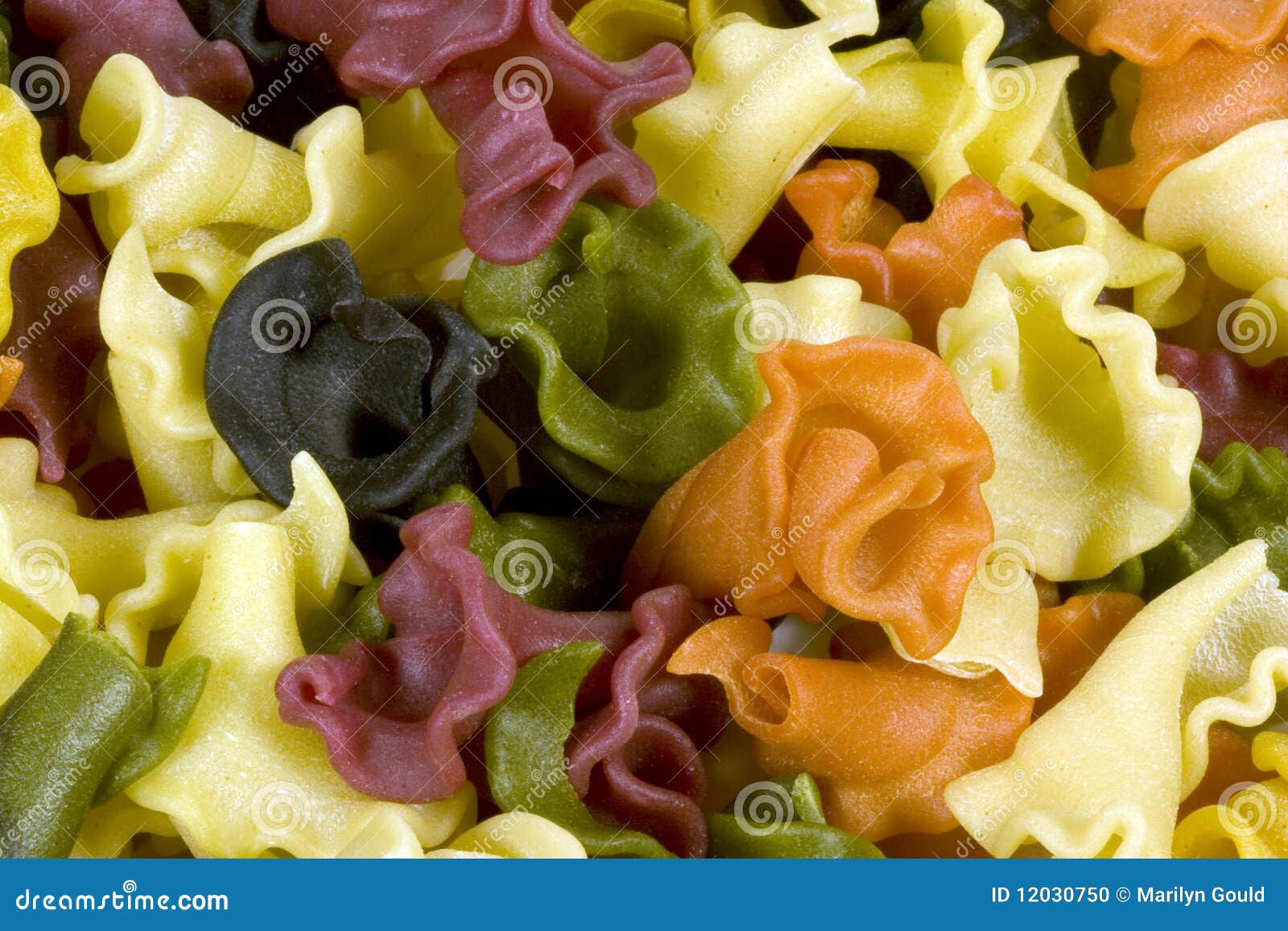 Pasta - Trombette Multi Color Stock Photo - Image of italian, pasta ...
