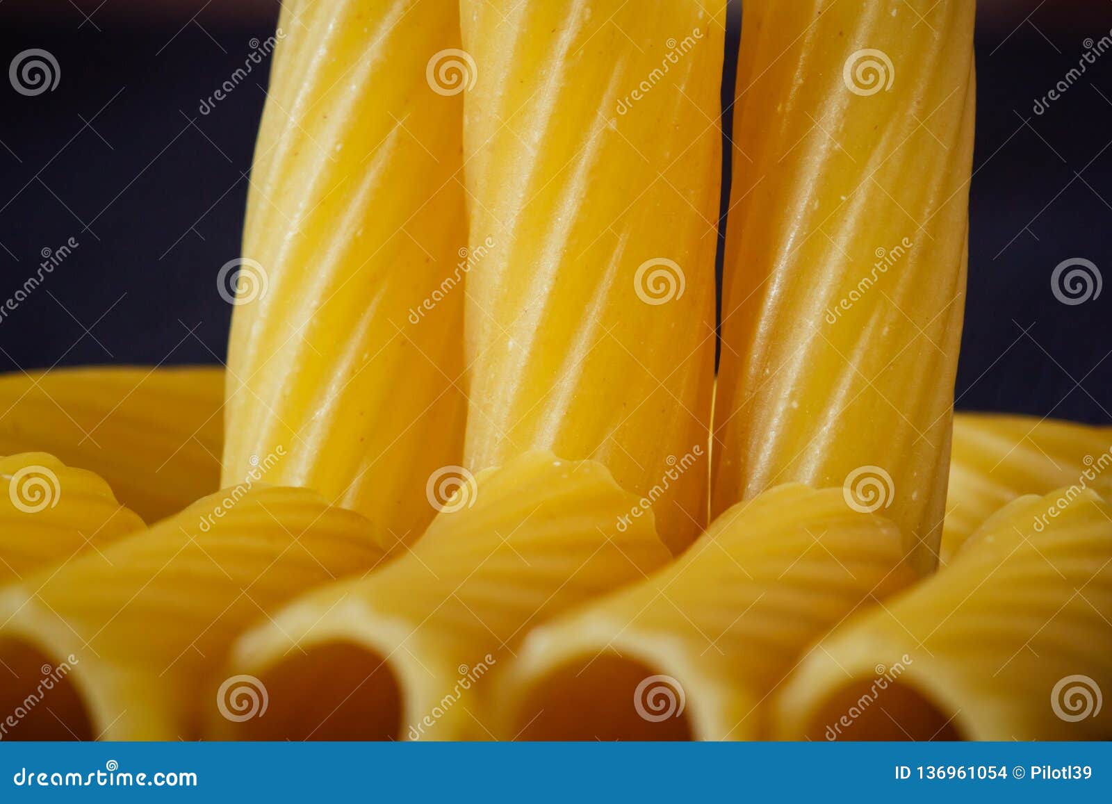 Pasta Tube stock photo. Image of tube, italy, wheat - 136961054