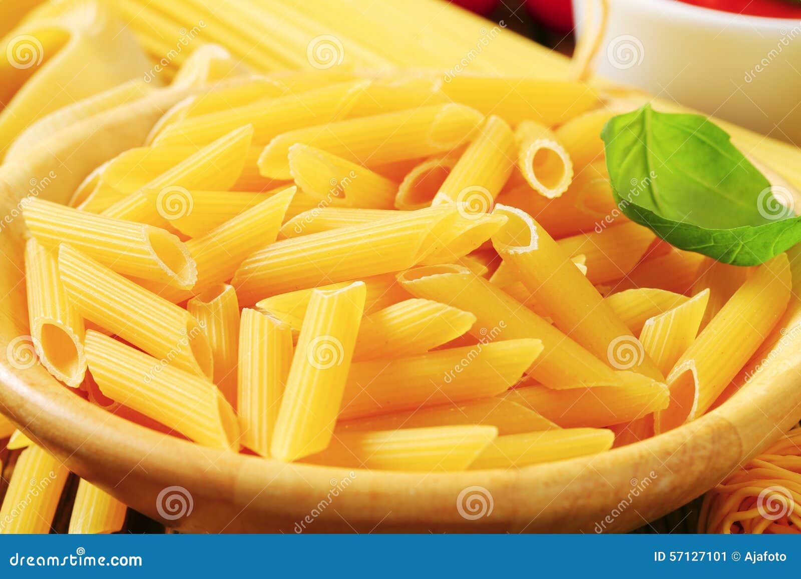Pasta tubes stock image. Image of closeup, penne, tubes - 57127101