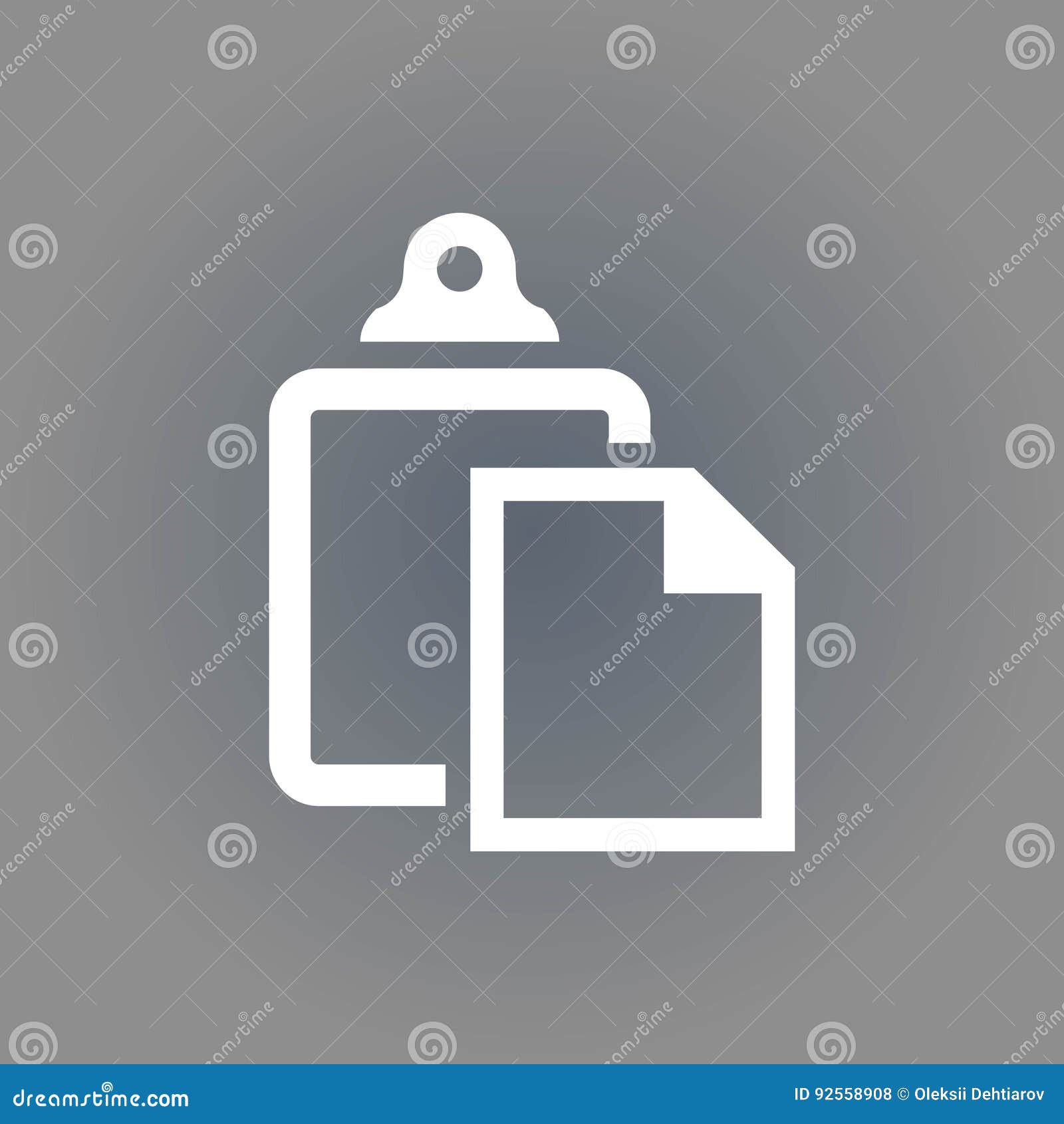Paste Icon Stock Vector Illustration Flat Design Stock Vector ...