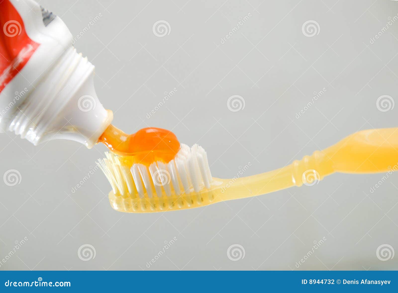 Paste and toothbrush stock photo. Image of macro, toiletries - 8944732