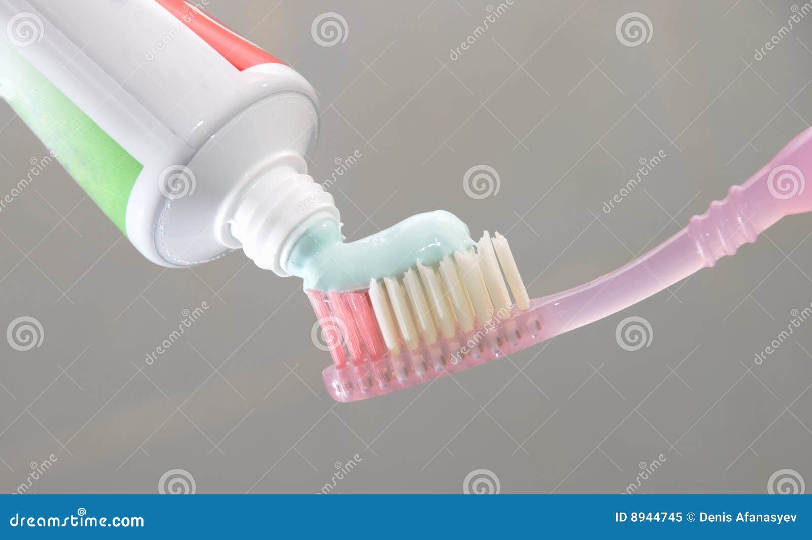 Paste and toothbrush stock image. Image of toothpaste - 8944745