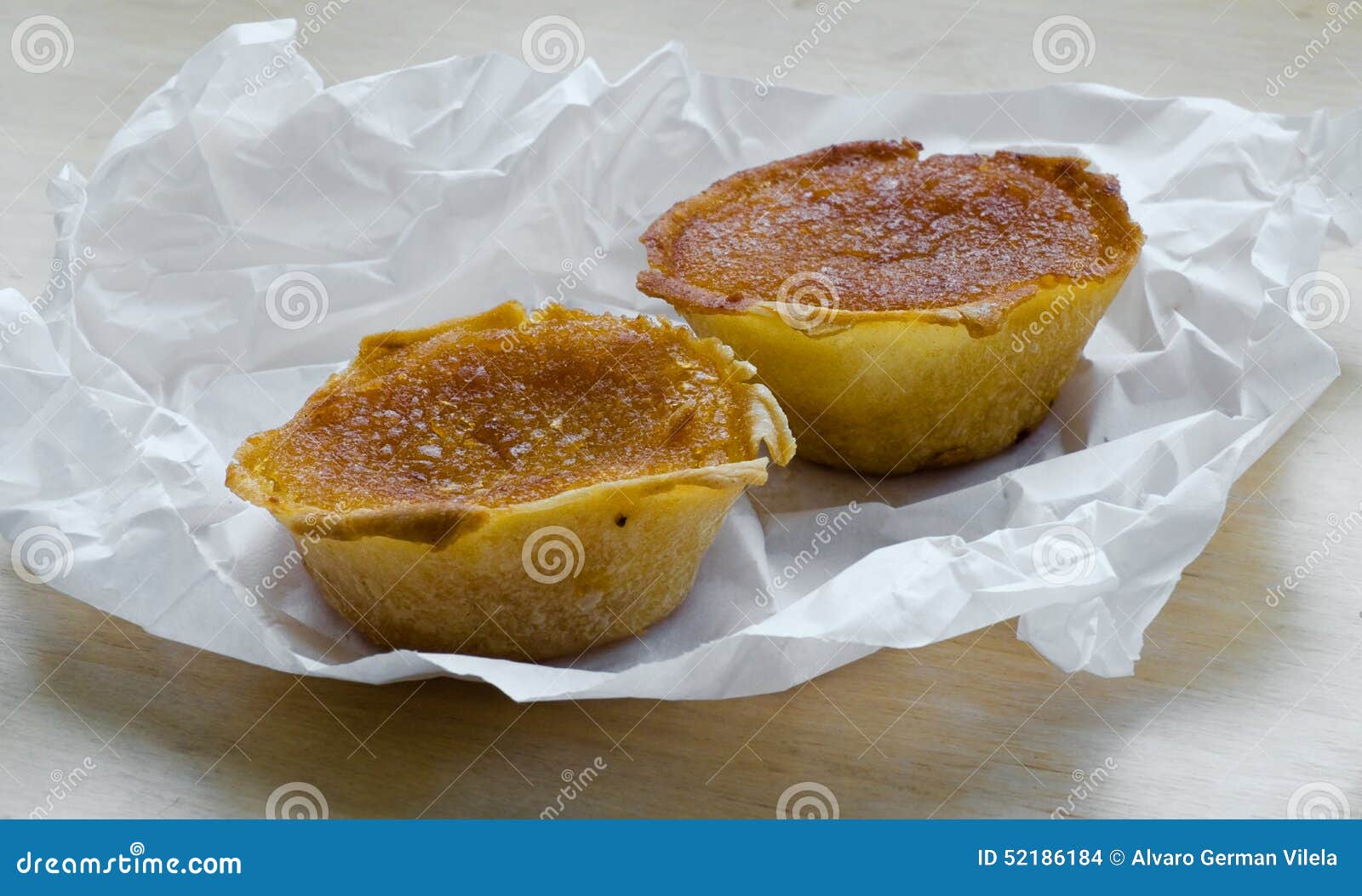 Pasteis de Feijao. stock photo. Image of homemade, tart - 52186184