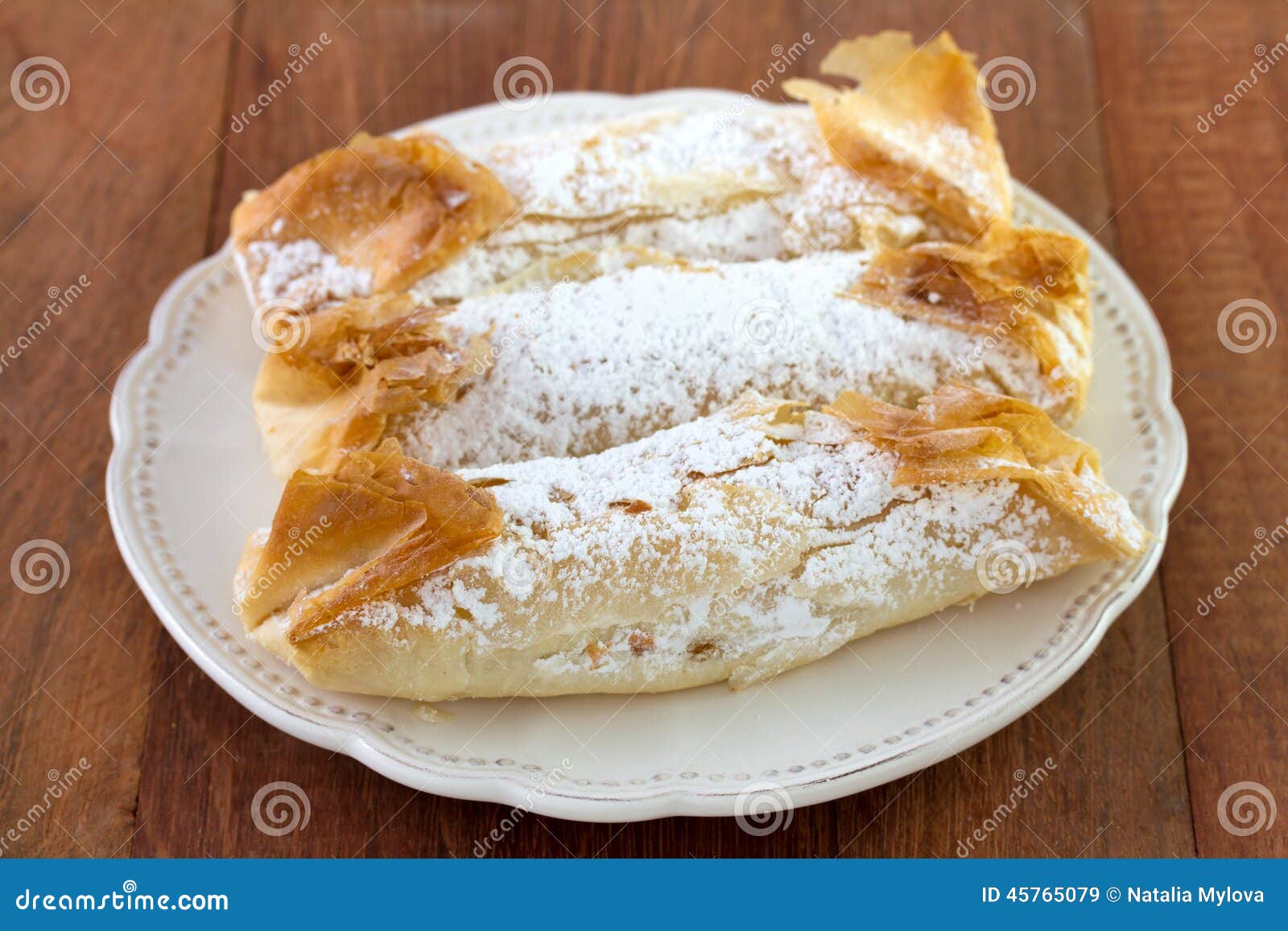 Pasteis de tentugal stock image. Image of dessert, food - 45765079