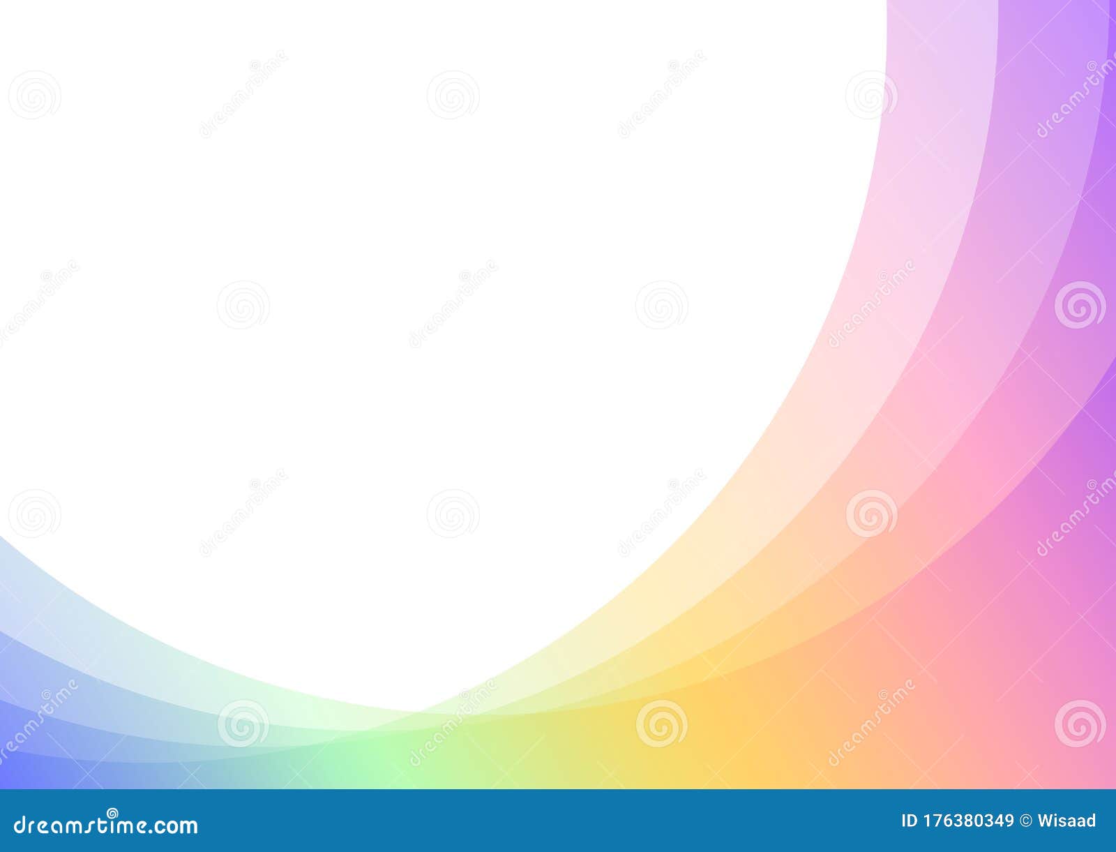 Pastel Curve Layer Abstract Background Stock Vector - Illustration of ...