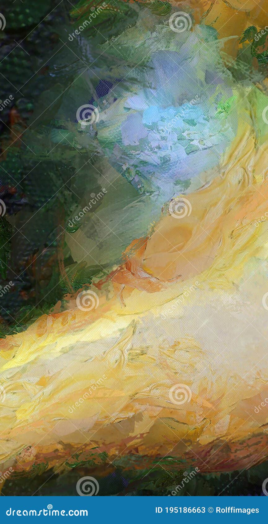 Pastel Abstract Painting stock illustration. Illustration of grungy ...