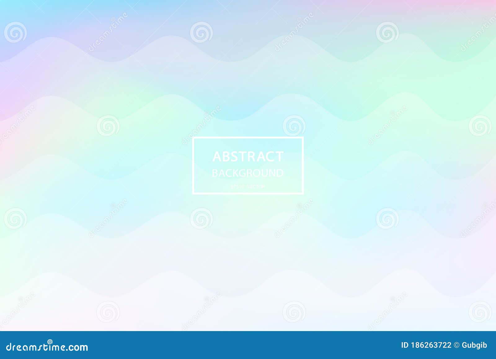 Pastel Background with Wavy Lines Pattern Stock Vector - Illustration ...