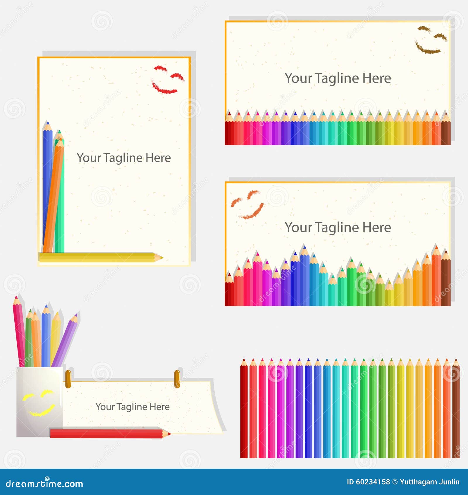 Pastel Banner stock vector. Illustration of design, element - 60234158