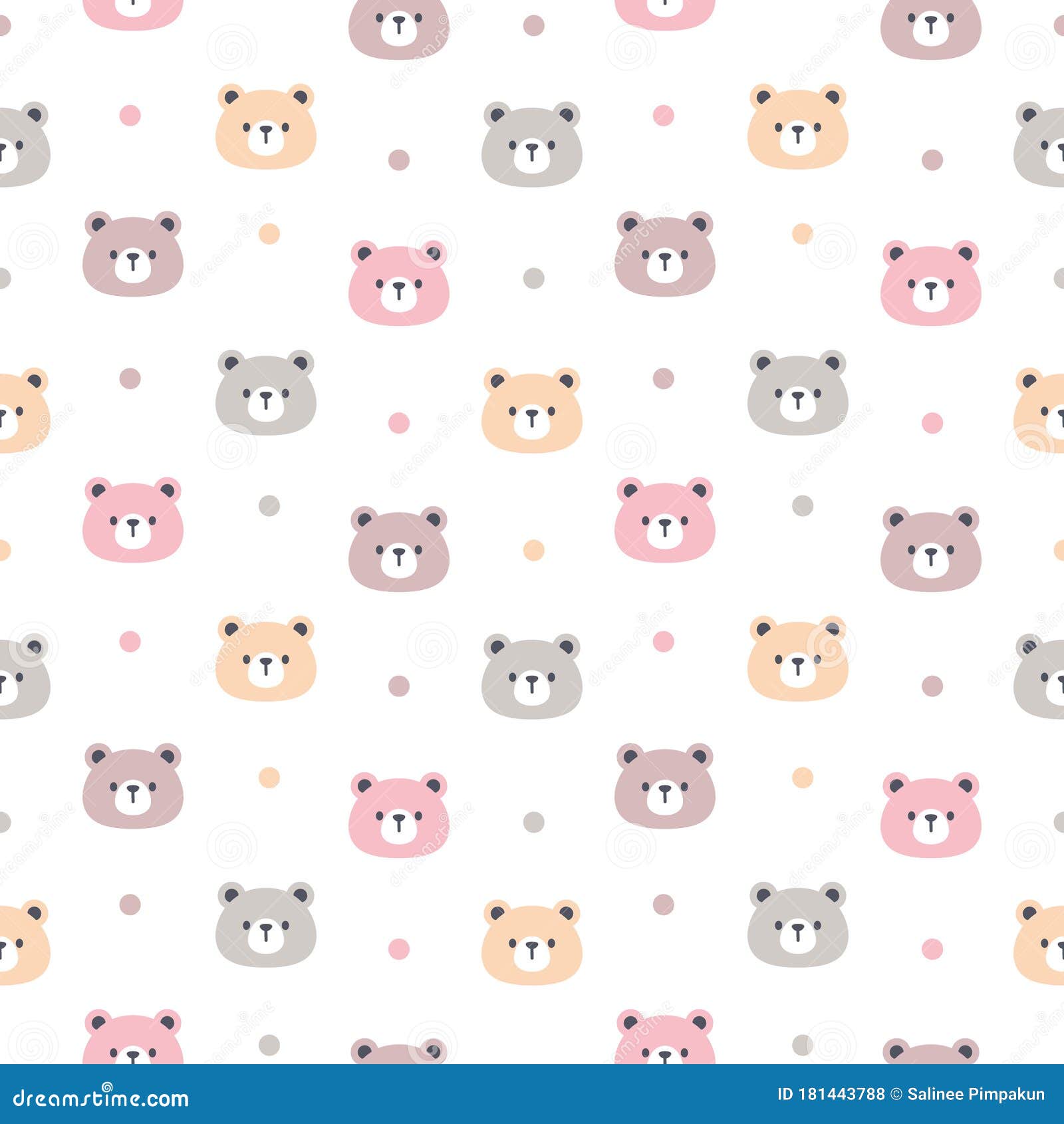 Pastel Bear Candyland A Delightful Sweet Treat Scene Stock Photo ...