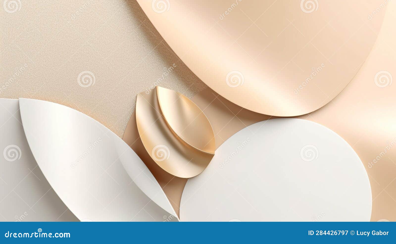 Pastel Beige and White Gradient Background Wallpaper with Glitter Stock ...