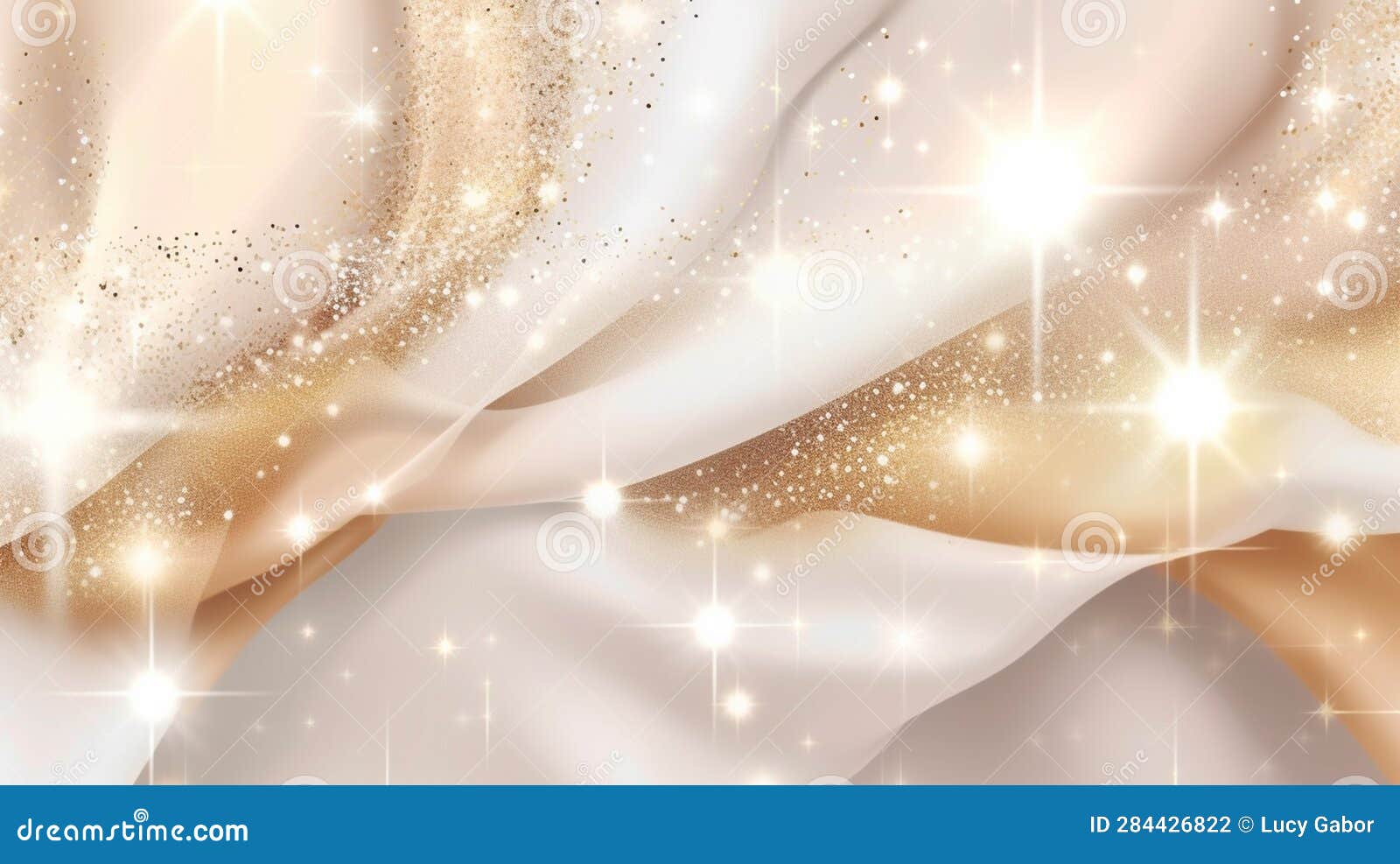 Pastel Beige and White Gradient Background Wallpaper with Glitter Stock ...