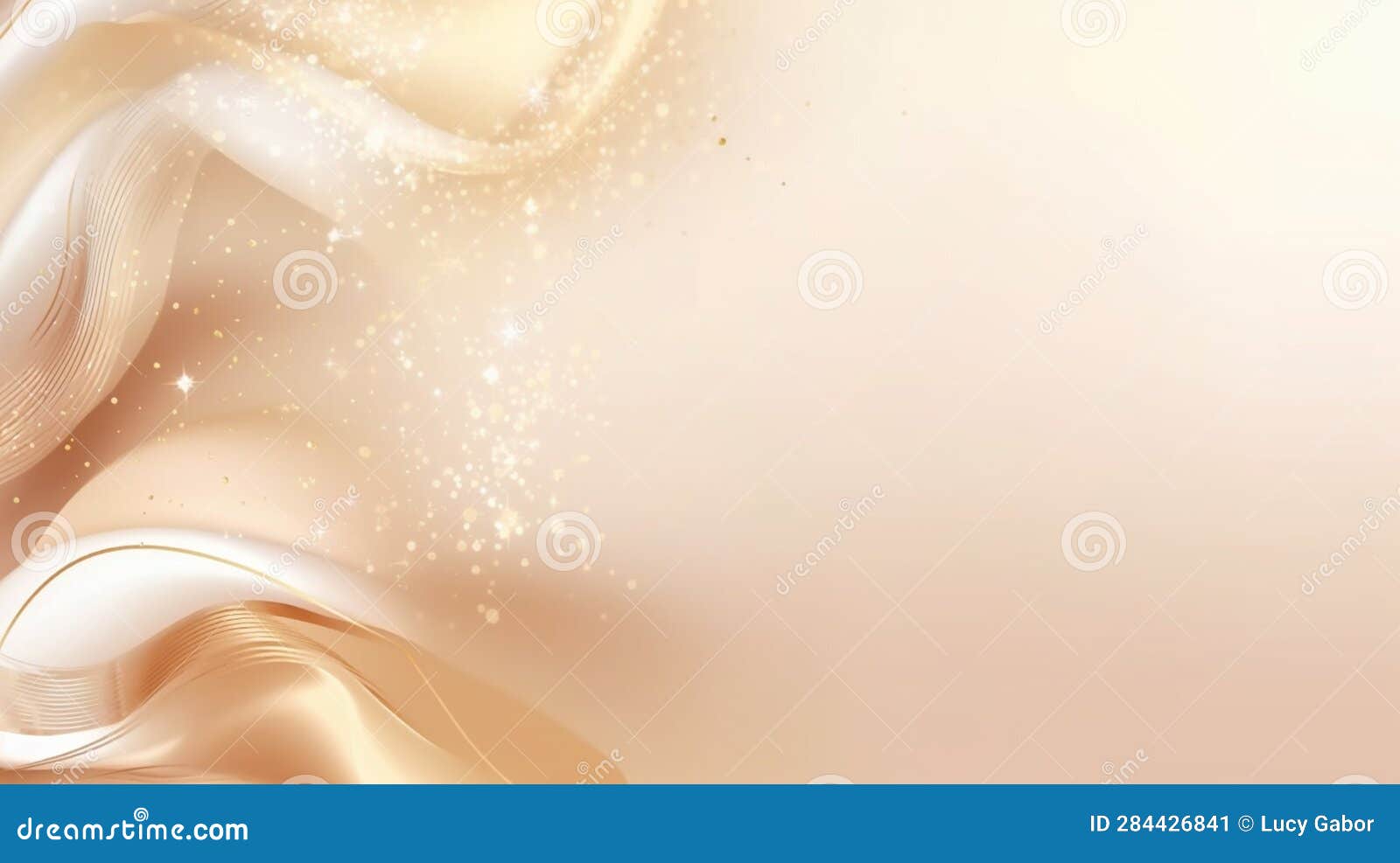 Pastel Beige and White Gradient Background Wallpaper with Glitter Stock ...