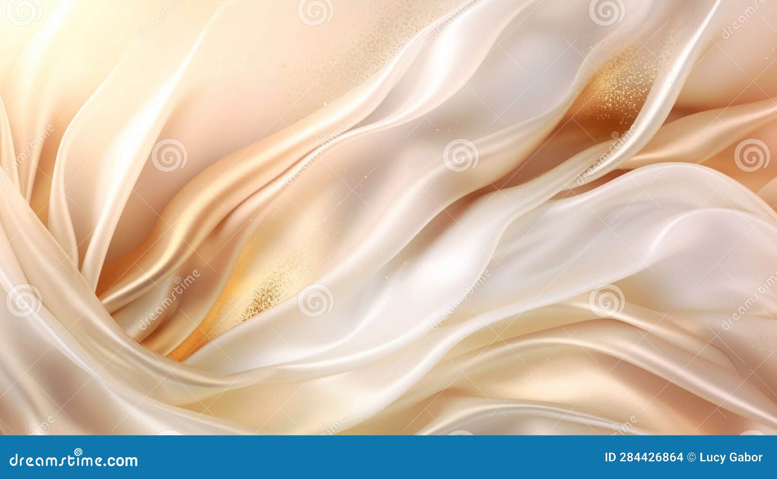 Pastel Beige and White Gradient Background Wallpaper with Glitter Stock ...