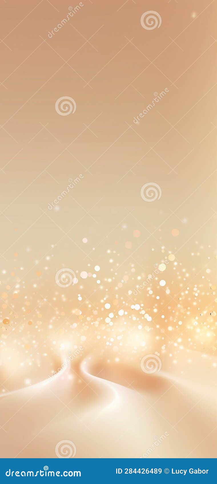 Pastel Beige and White Gradient Background Wallpaper with Glitter Stock ...