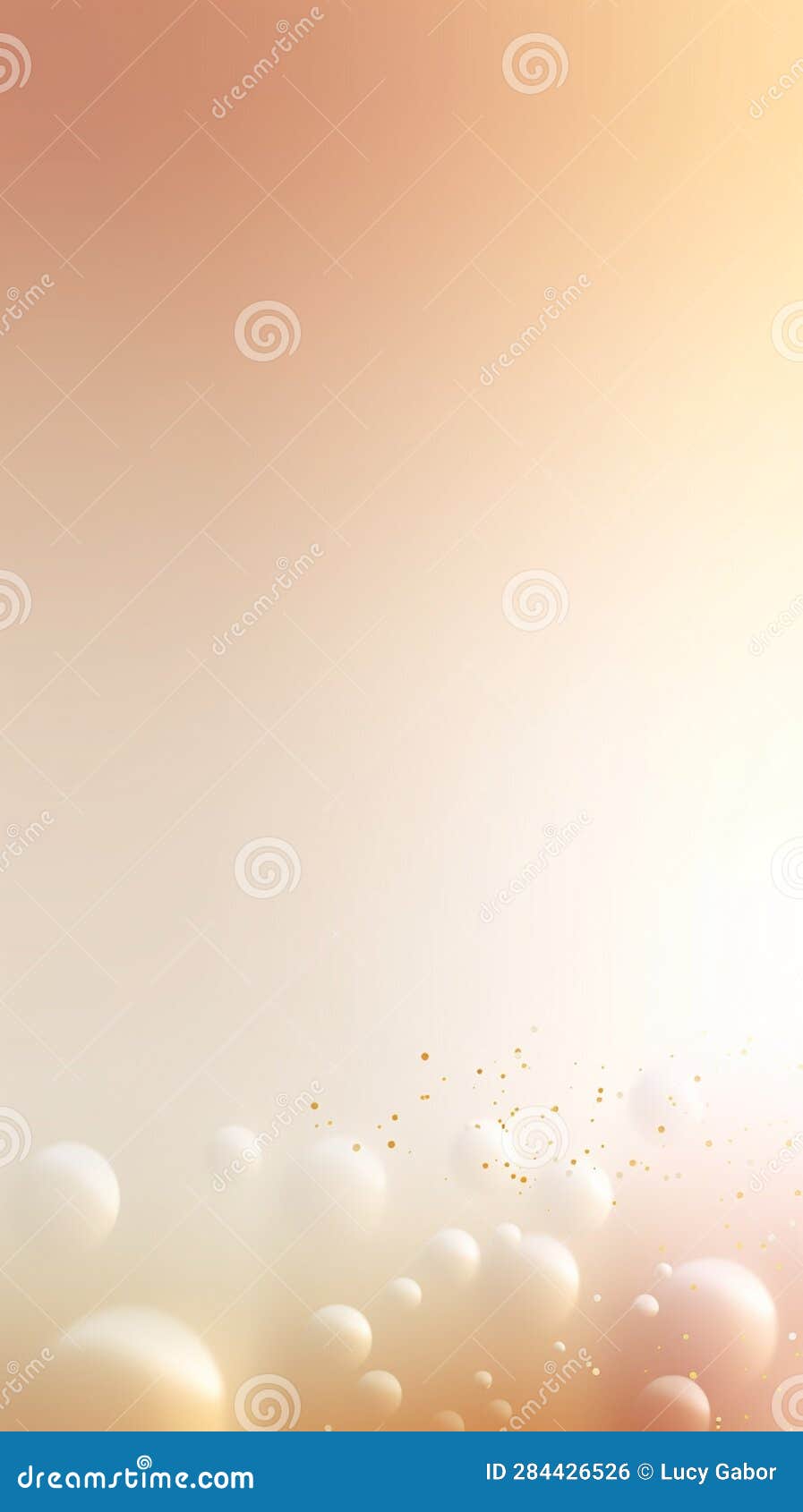 Pastel Beige and White Gradient Background Wallpaper with Glitter Stock ...