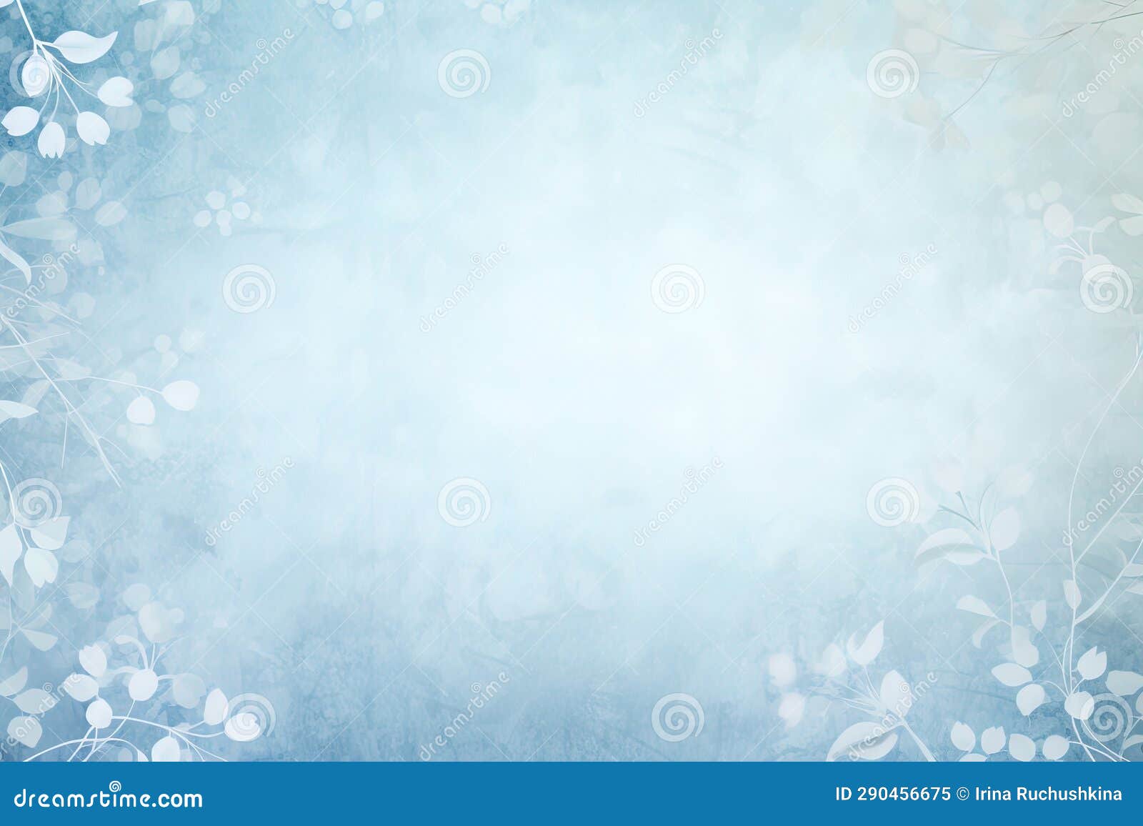 Pastel Blue Background for the Design. Design of Postcards, Albums ...