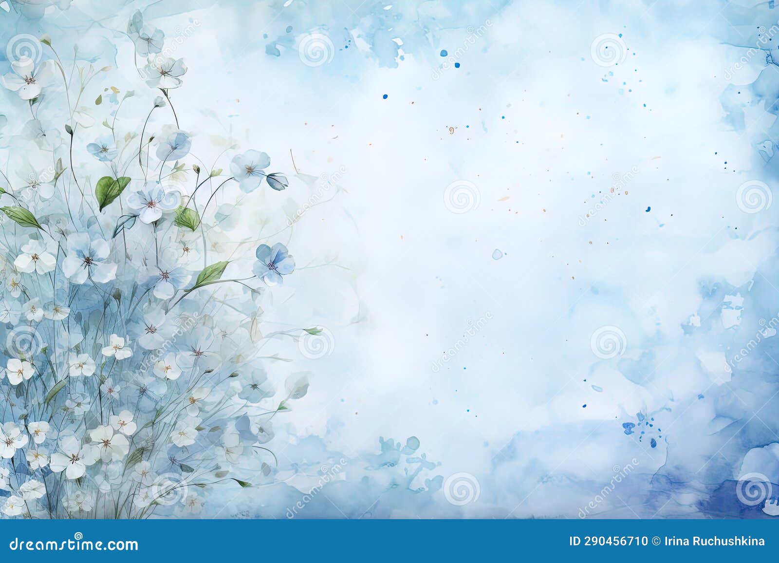 Pastel Blue Background for the Design. Design of Postcards, Albums ...